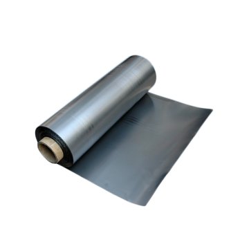 Flexible graphite sheet and roll